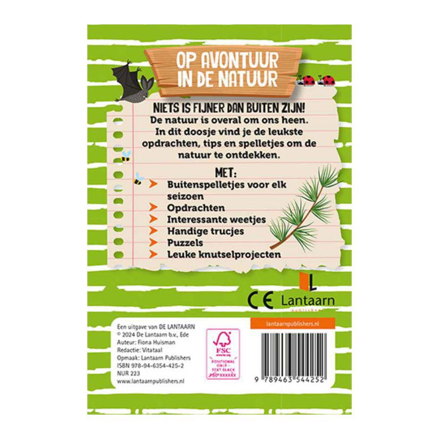 Op Avontuur in de Natuur Spelletjesboek - ToyshopXL